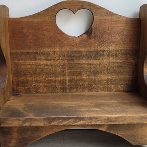 Doll Benches Wood Bench for Dolls Displays Wood Benches Furniture for ...