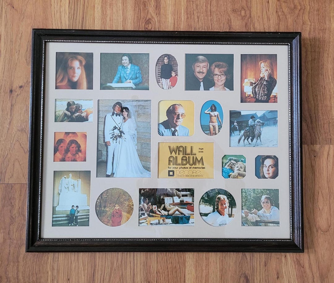 Vintage Collage Picture Frames Photo Frames With Mat 16 X 20 Frames ...