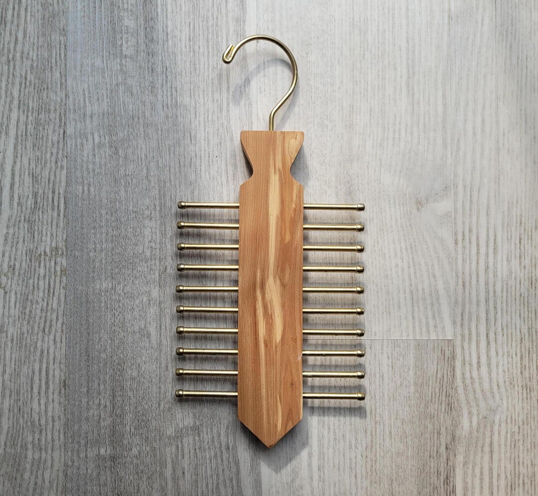 Cedar Neck Tie Racks Vintage Mens Tie Storage Racks Display Racks ...