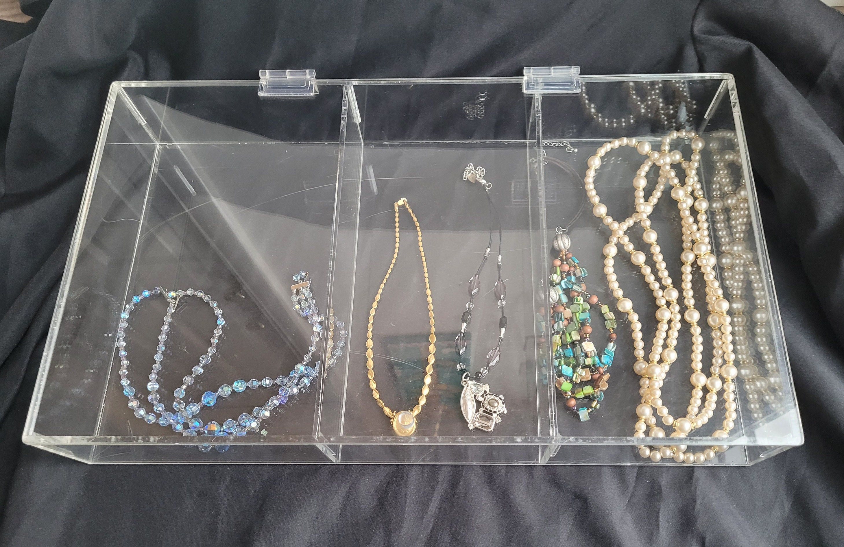 Plastic Display Cases Clear Display Case With Compartments - Etsy