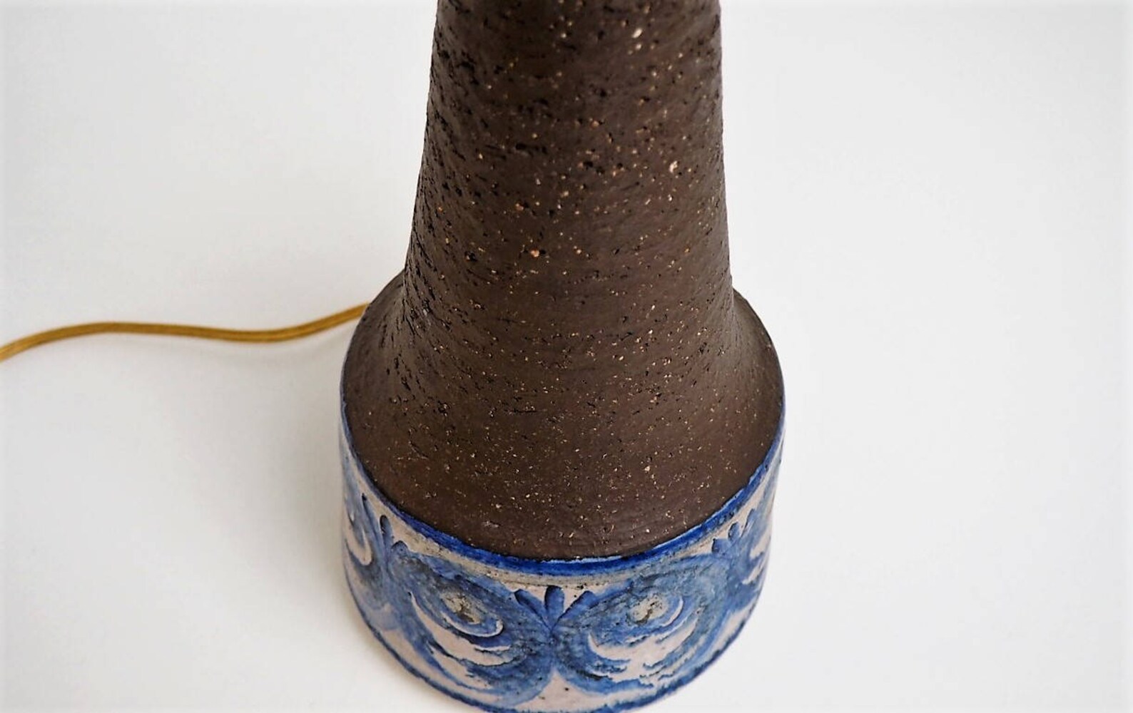 Ceramic Table Lamp Designed by Ceramist Viggo Kyhn - Danish Vintage ...