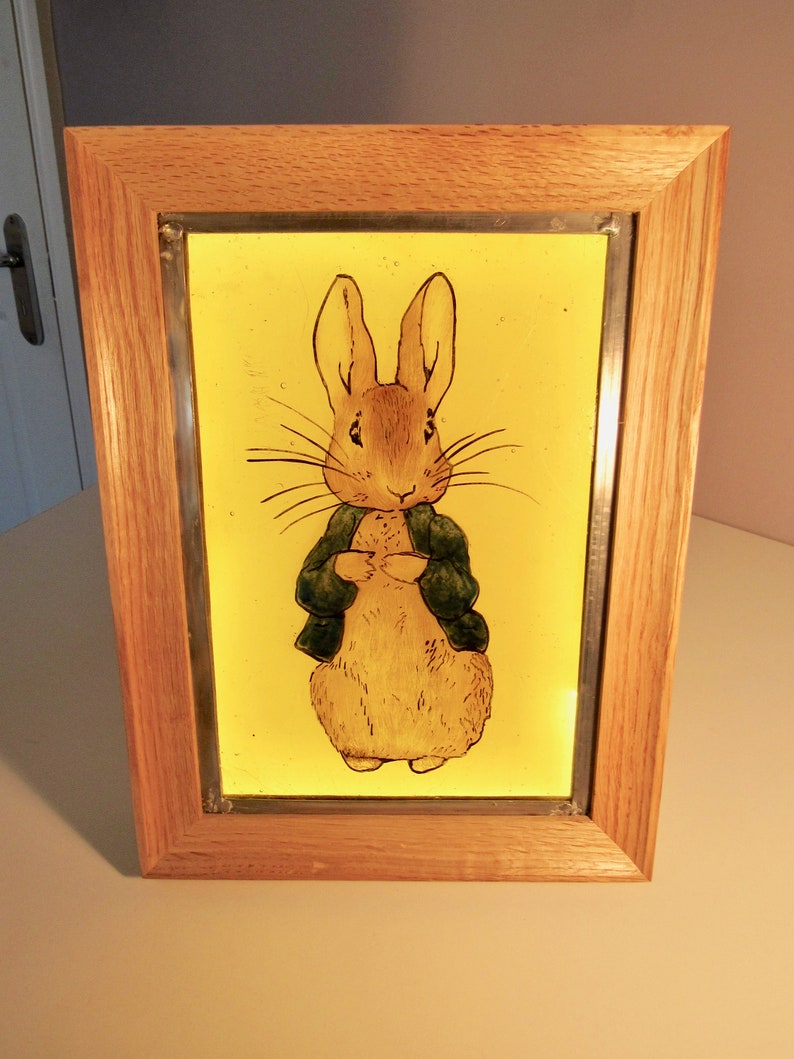 Peter Rabbit Lamp, Beatrix Potter Christening Gift - Etsy