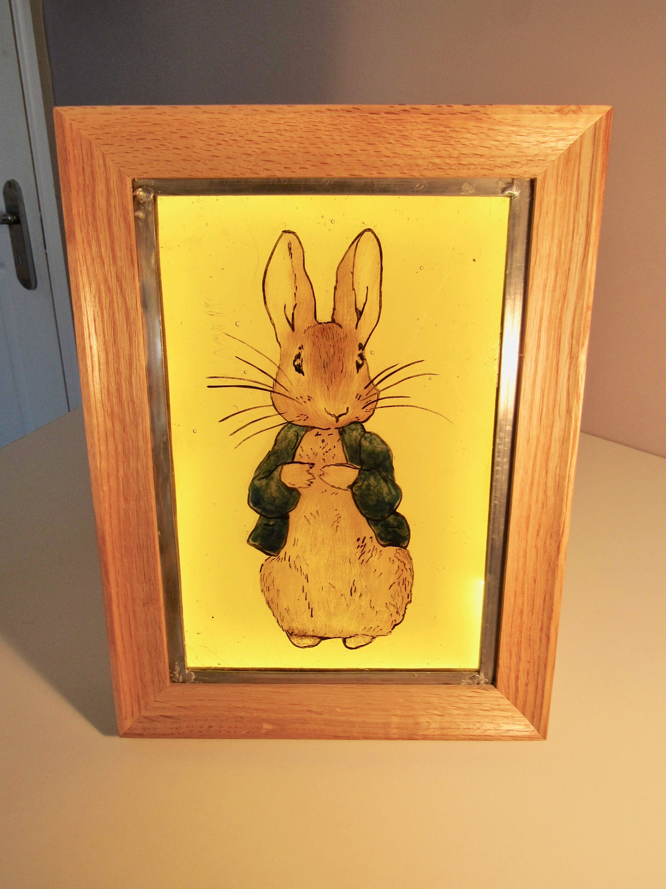 Peter Rabbit Lamp, Beatrix Potter Christening Gift - Etsy