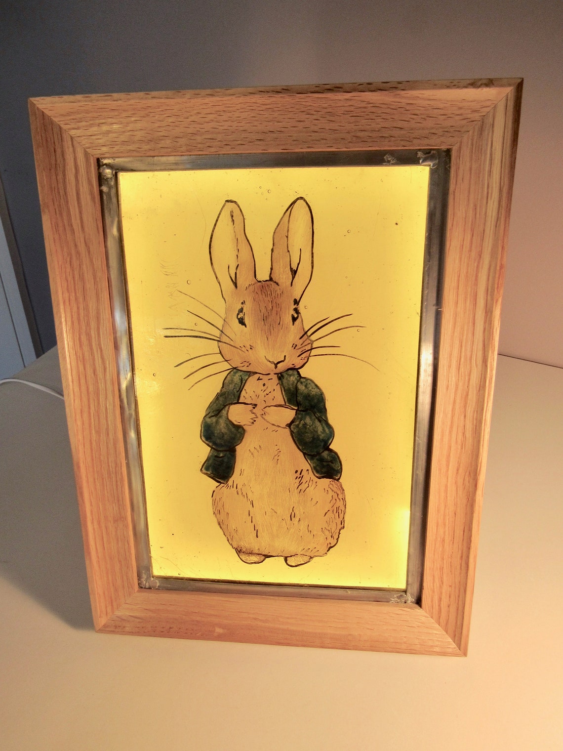 Peter Rabbit Lamp, Beatrix Potter Christening Gift - Etsy