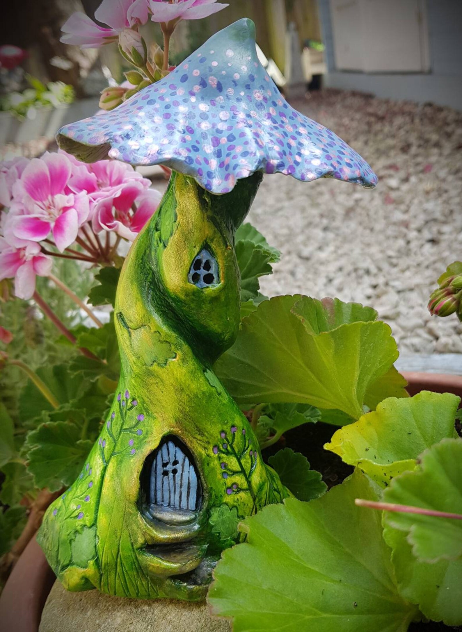 Bespoke Fairy House Pixie Toadstool Handmade to Order - Etsy UK