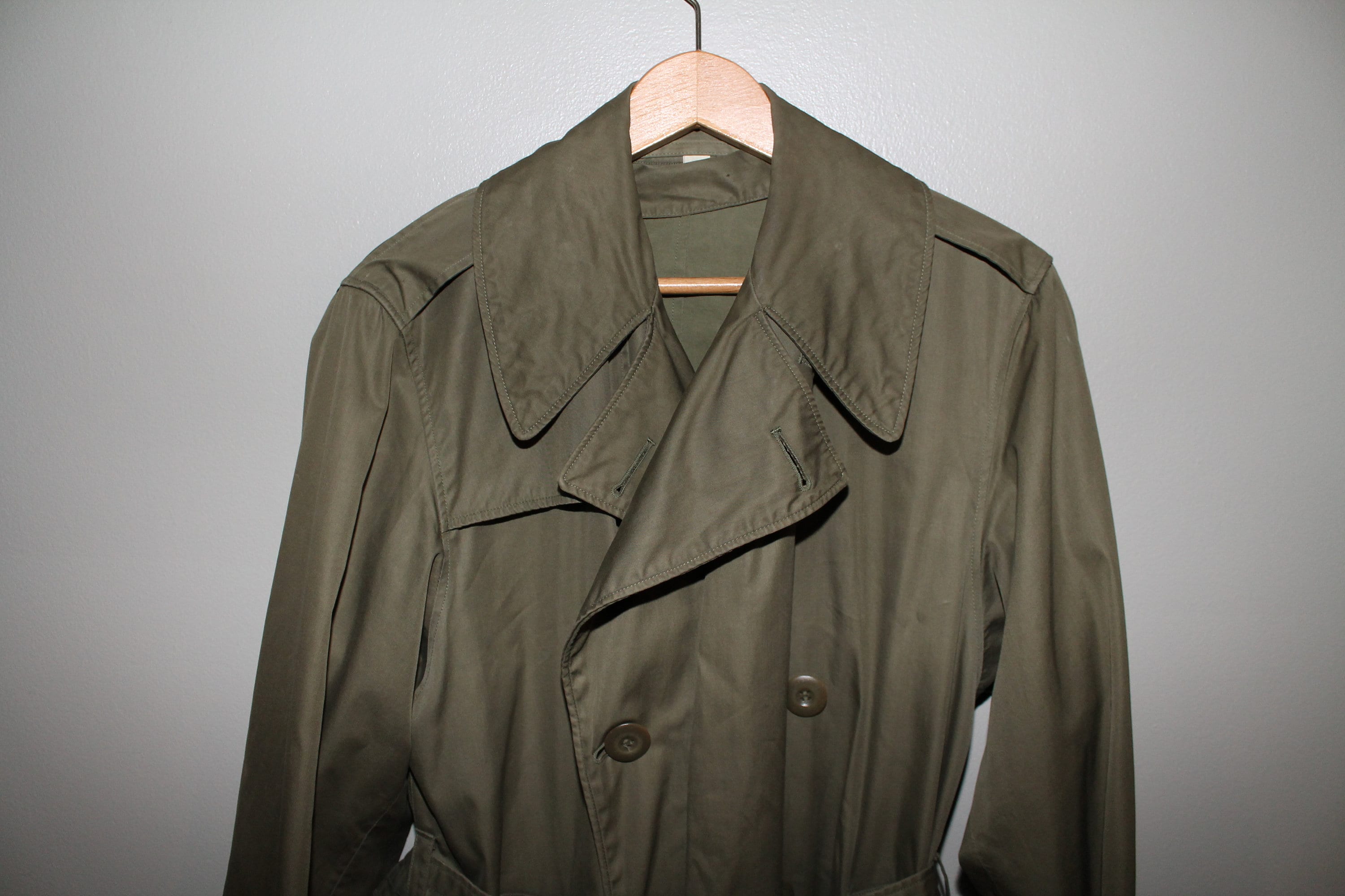 Army Officer Trench Coat