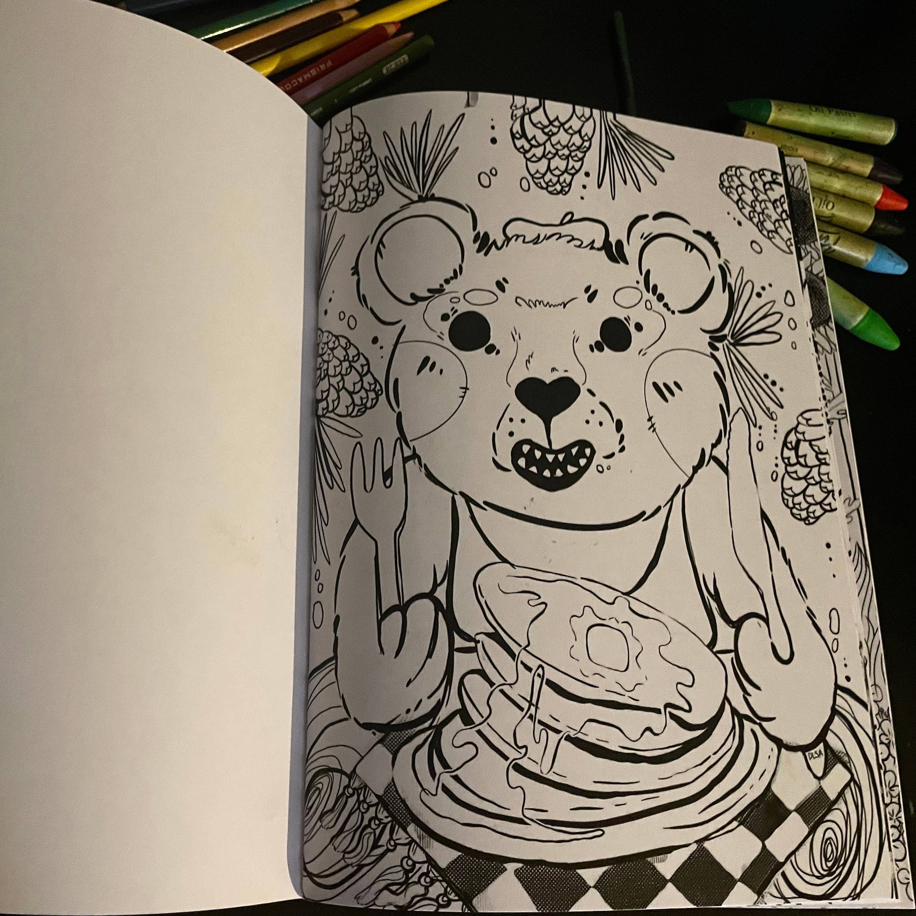 Woodland Journey Coloring Book | by Dorothy Shipp-alliata | 15 Pages ...