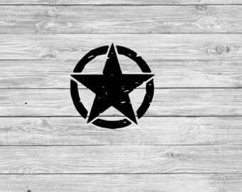 Jeep star decal | Etsy