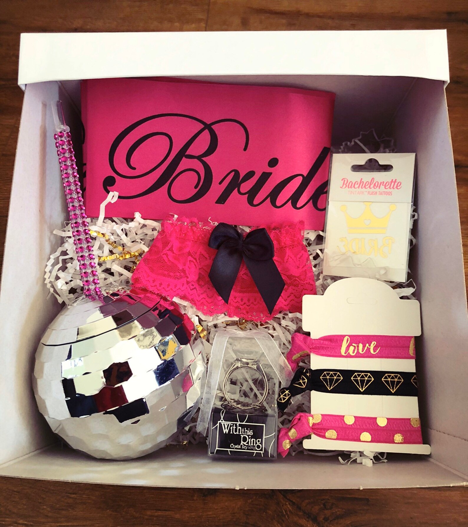 Bridal Shower Bride to Be Box Set Gift Engagement Present - Etsy