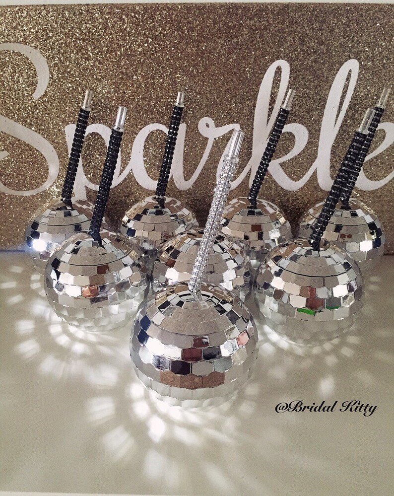 Bridesmaid Tumbler Personalized Custom Rhinestone Bling Straw - Etsy