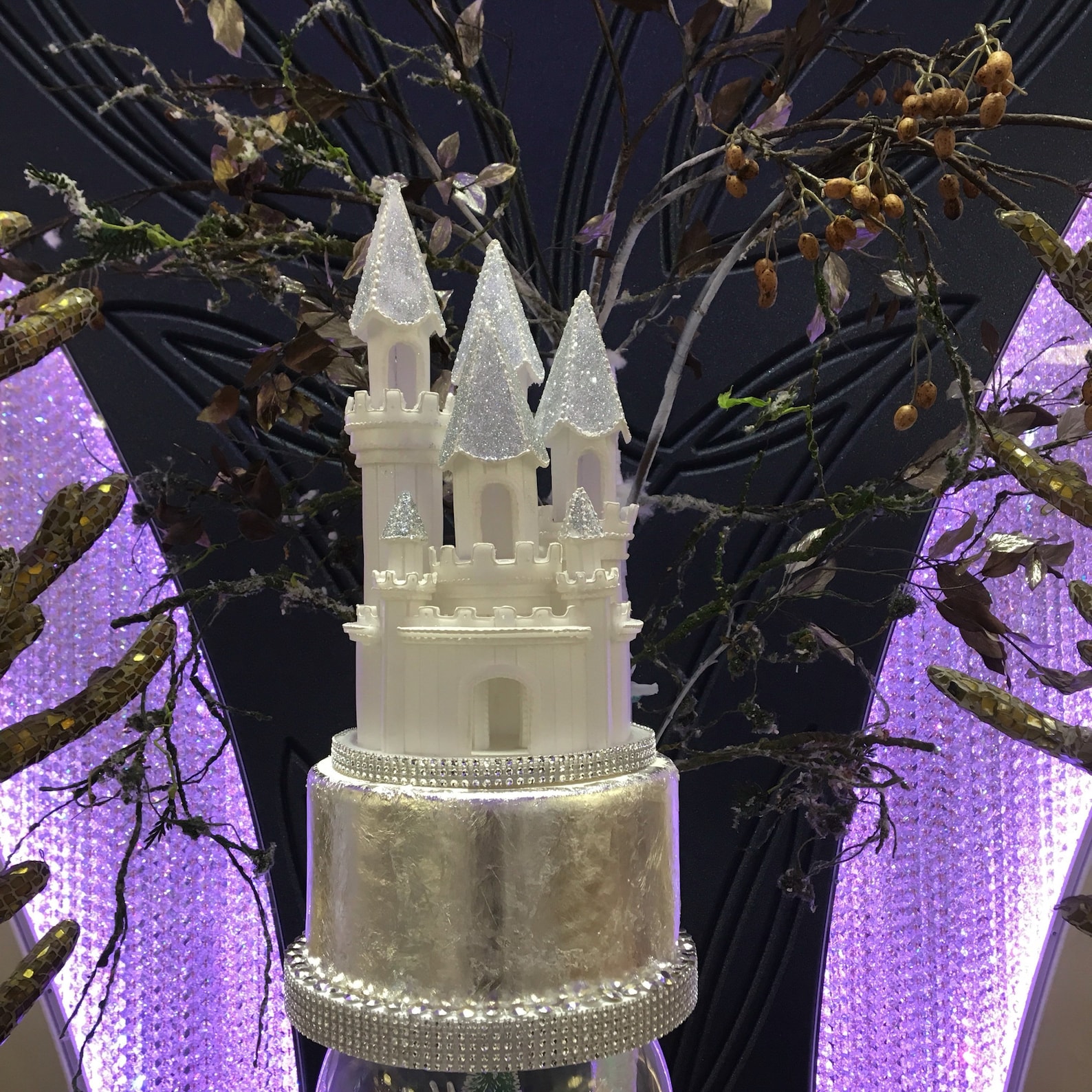 SALE Castle Cake Topper for Your Wedding Cakes Christening or Other ...