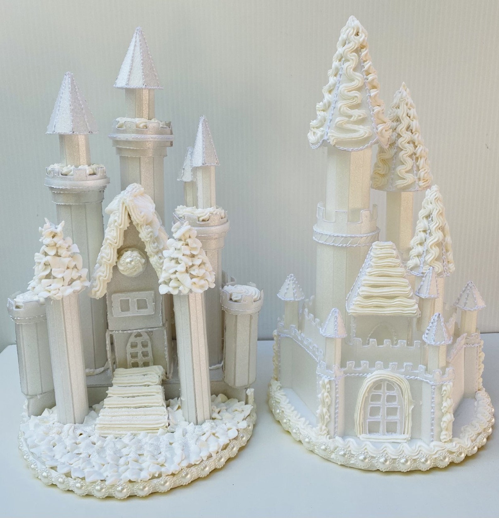 SALE Castle Cake Topper for Your Wedding Cakes Christening or Other ...