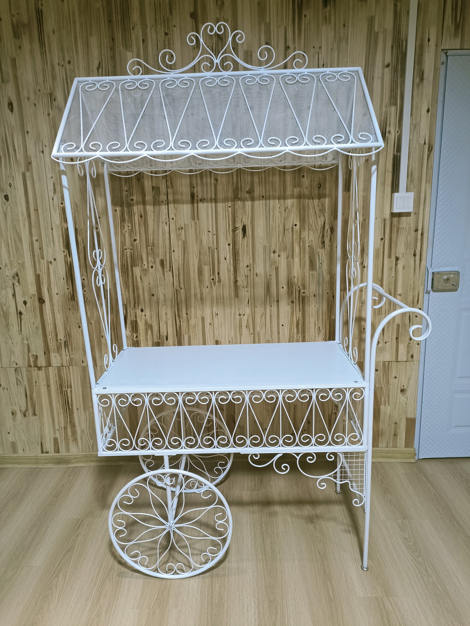 Ice Cream Cart, Candy Cart, BIG SIZE METAL Cart, Cart for Desserts ...