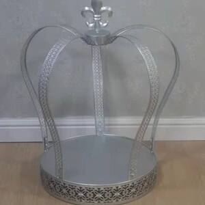 Biggest Crown Cake Stand , Metal Crown Cake Stand, Royal Themed Event ...