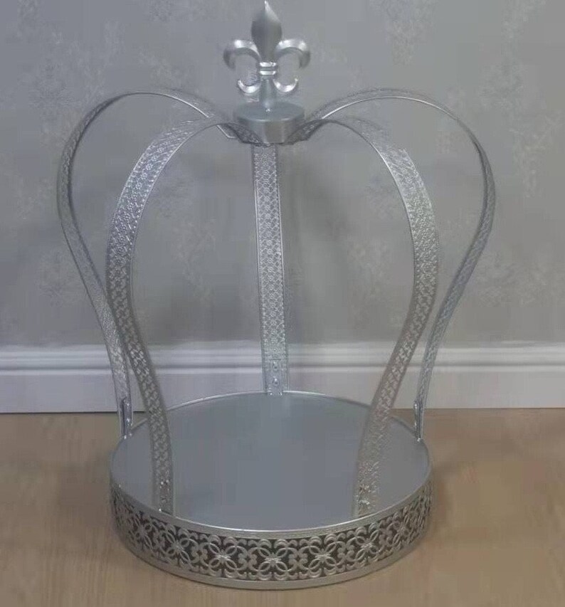 Biggest Crown Cake Stand Metal Crown Cake Stand Royal | Etsy