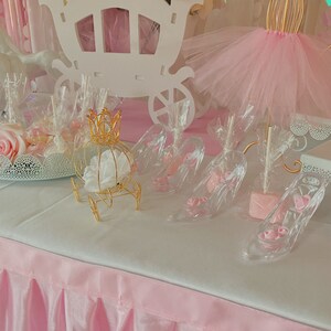 Princess Themed Shower or Birthday, Beautiful Table for Sweets, Flower ...
