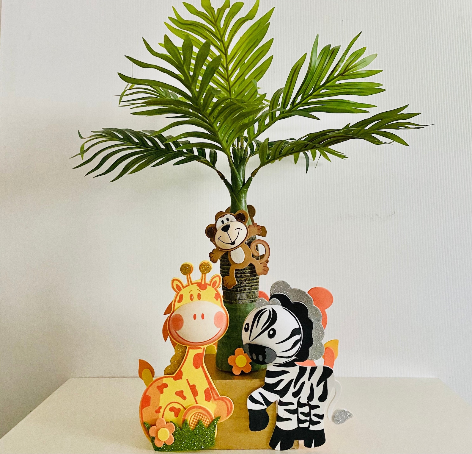 Set of 6 Safari Animals Foam Decorations 3 Different Sizes - Etsy