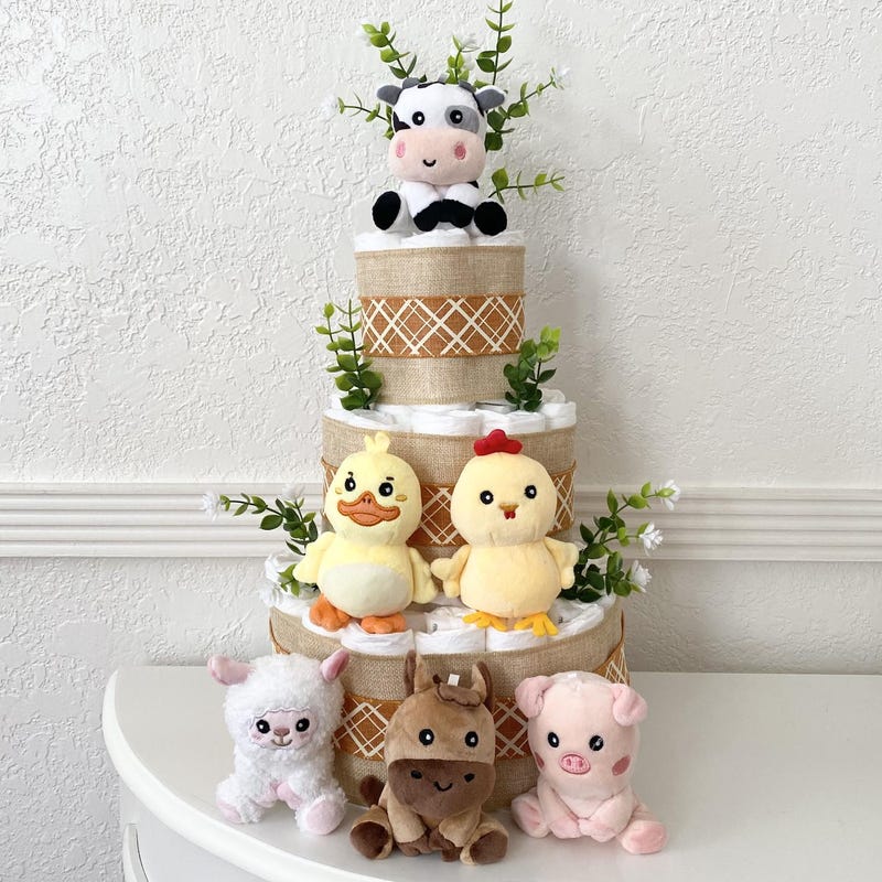 Farm Diaper Cakes - Etsy