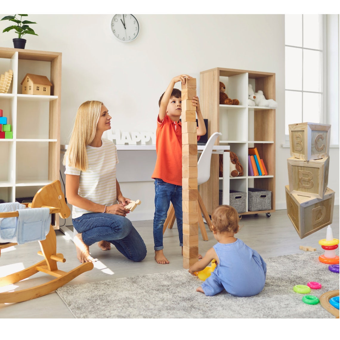 ABC Blocks Nursery Decor Popular Decor Storage Boxes Baby - Etsy