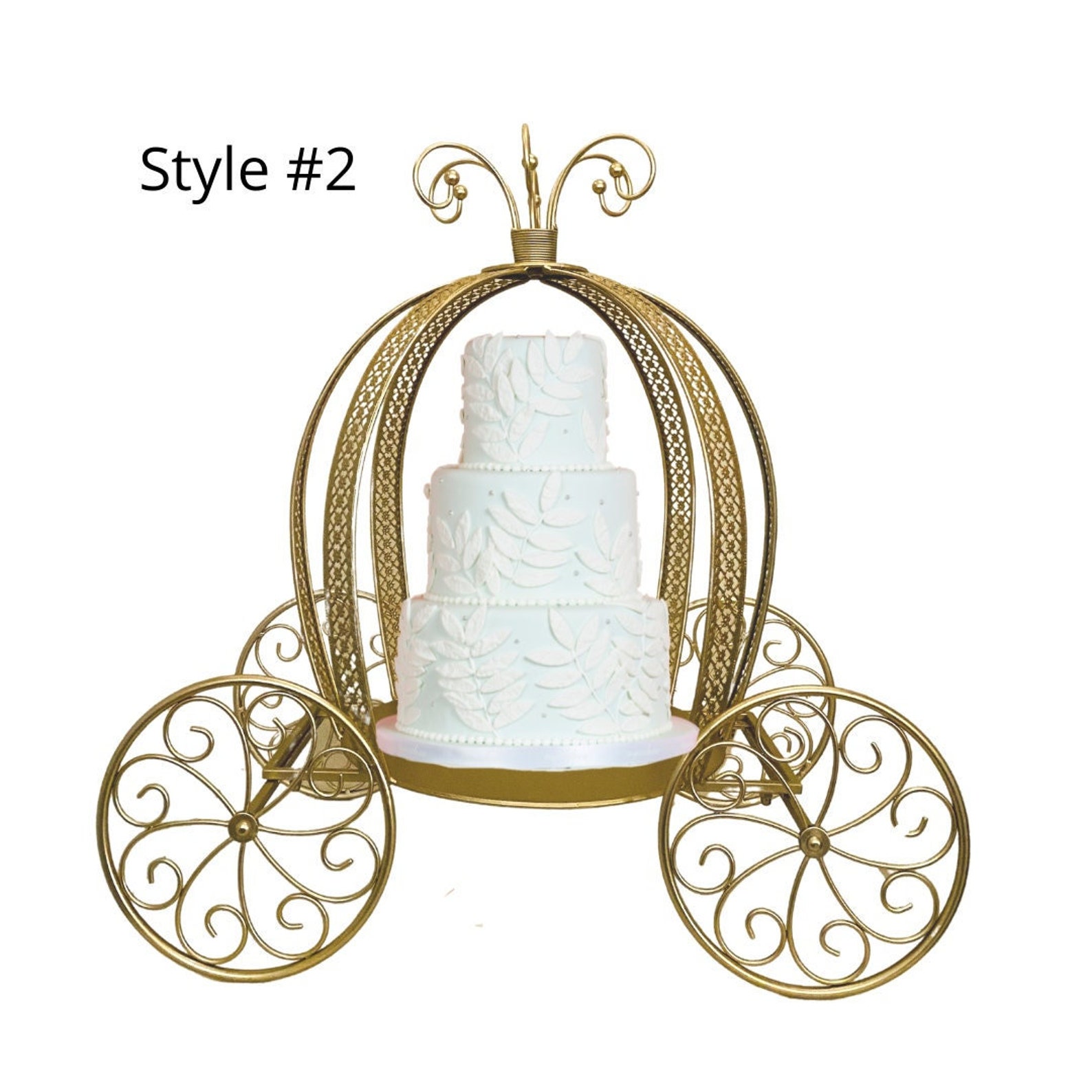 Giant Carriage Cake Stand Big Size 25 Height Beautiful - Etsy