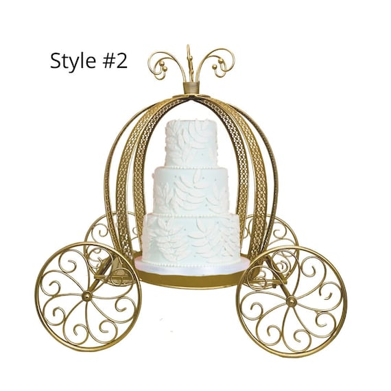 Cinderella Carriage Wedding Cake
