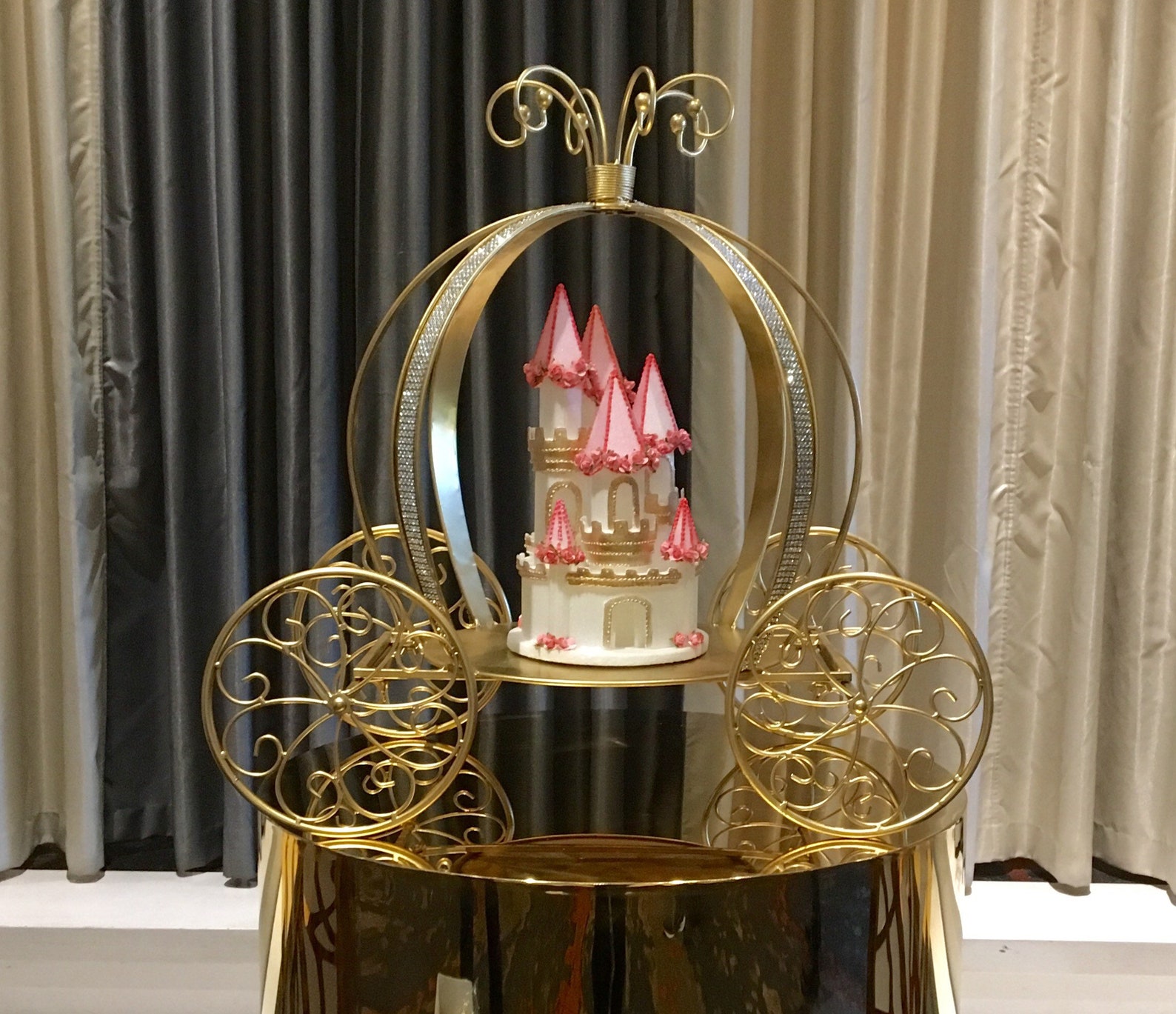 Carriage Cake Stand Giant Size 25 Metal Cinderella - Etsy