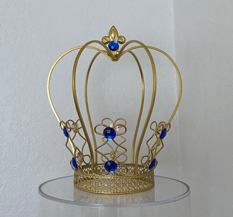 Big Crown Flower Centerpiece or Cake Topper for Your Wedding, Birthday ...