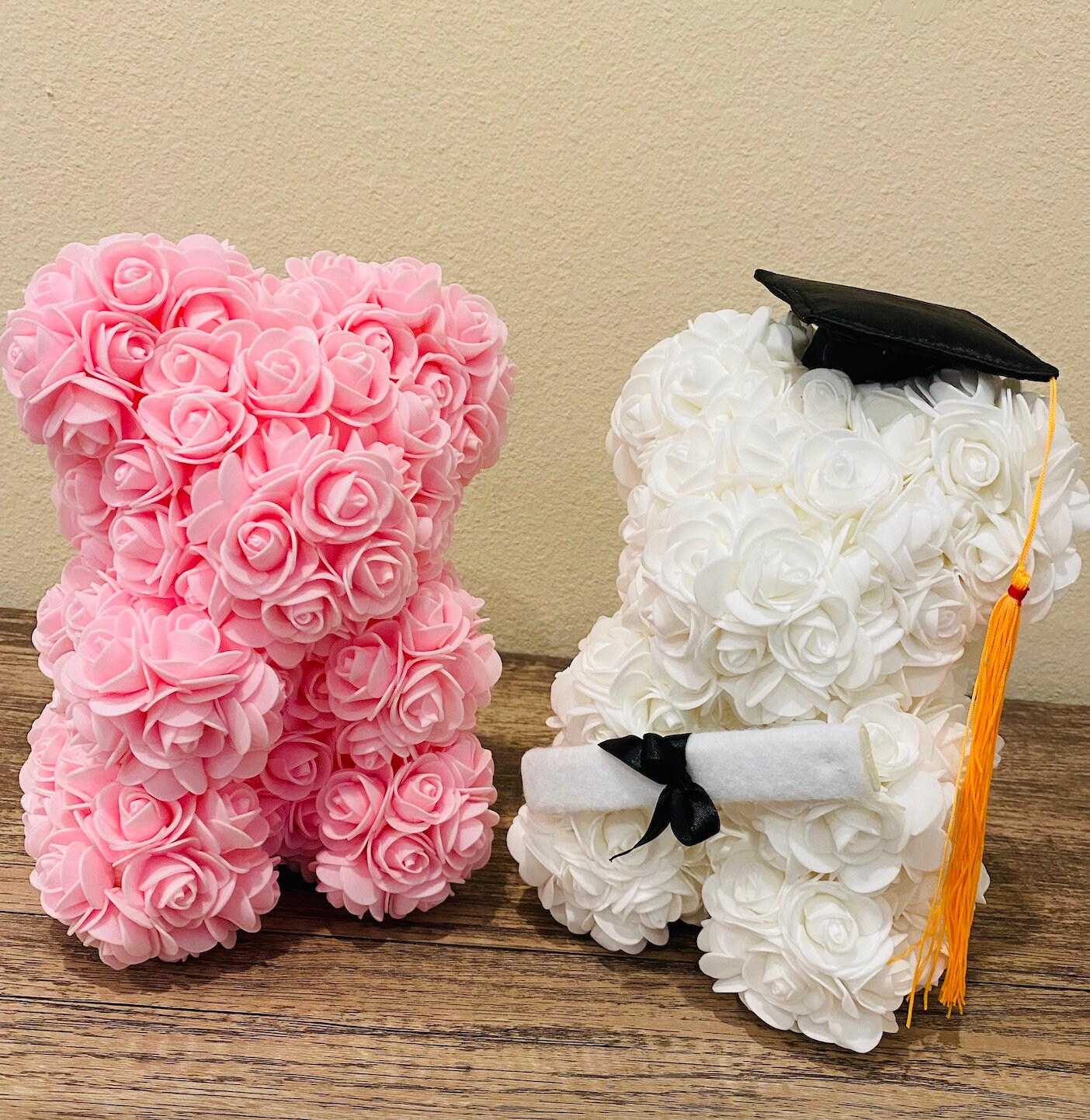 Graduation Rose Bear 10 tall Baby Shower decor | Etsy