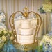 Biggest Crown Cake Stand , Metal Crown Cake Stand, Royal Themed Event ...