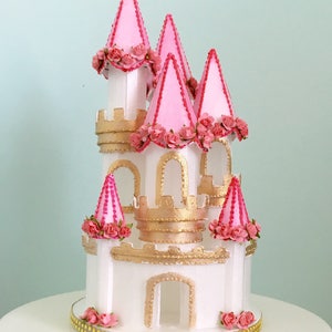 SALE*** Castle Cake Topper for Your Wedding Cakes Christening or Other ...