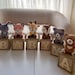 Woodland BABY Block Centerpieces, Boho Style Nursery Decor, Christening ...