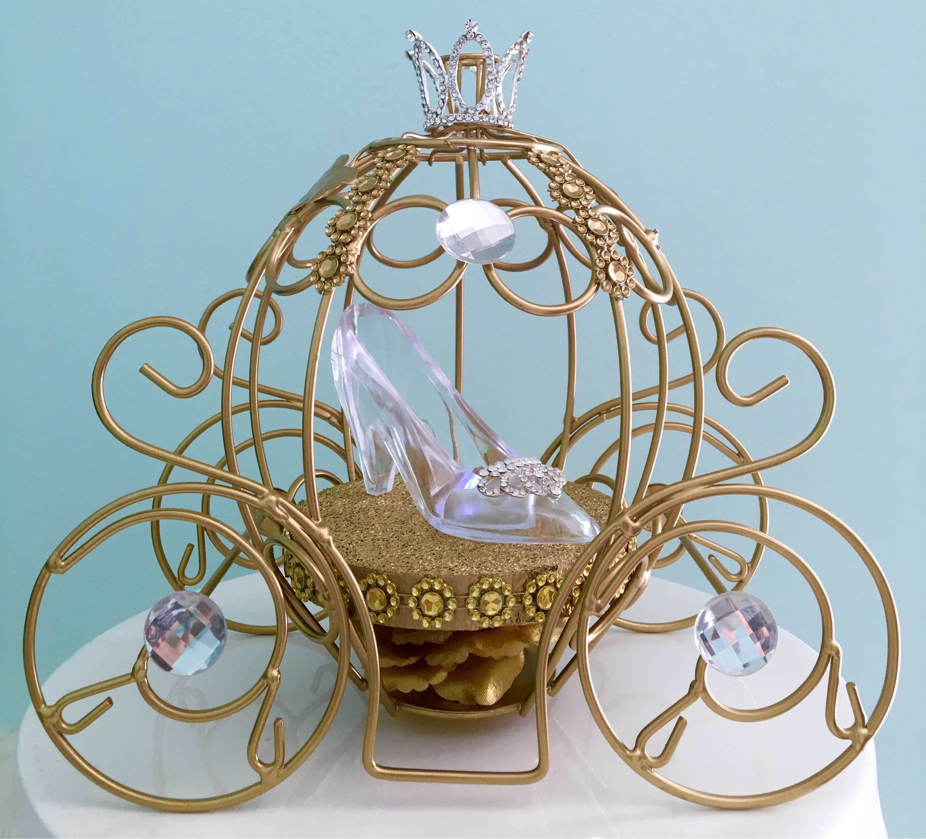 Diy Cinderella Carriage Table Centerpiece