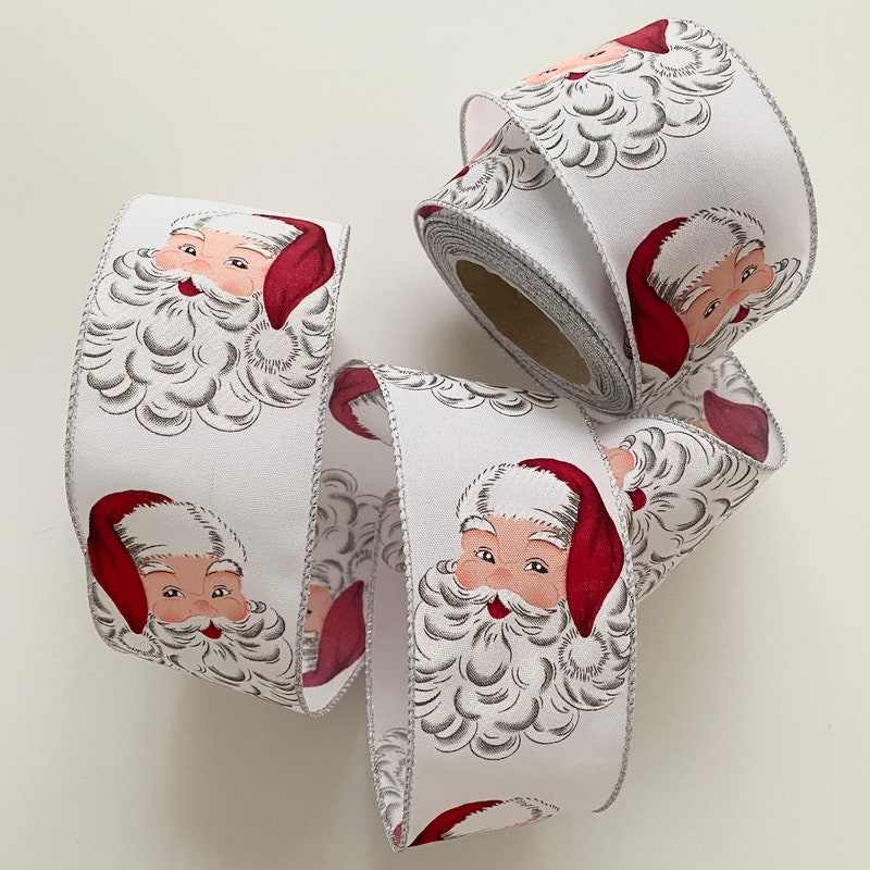 Christmas Wired Ribbon - Etsy