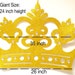 Huge Gorgeous Crown Wall Decor With Sheers for Your Little - Etsy