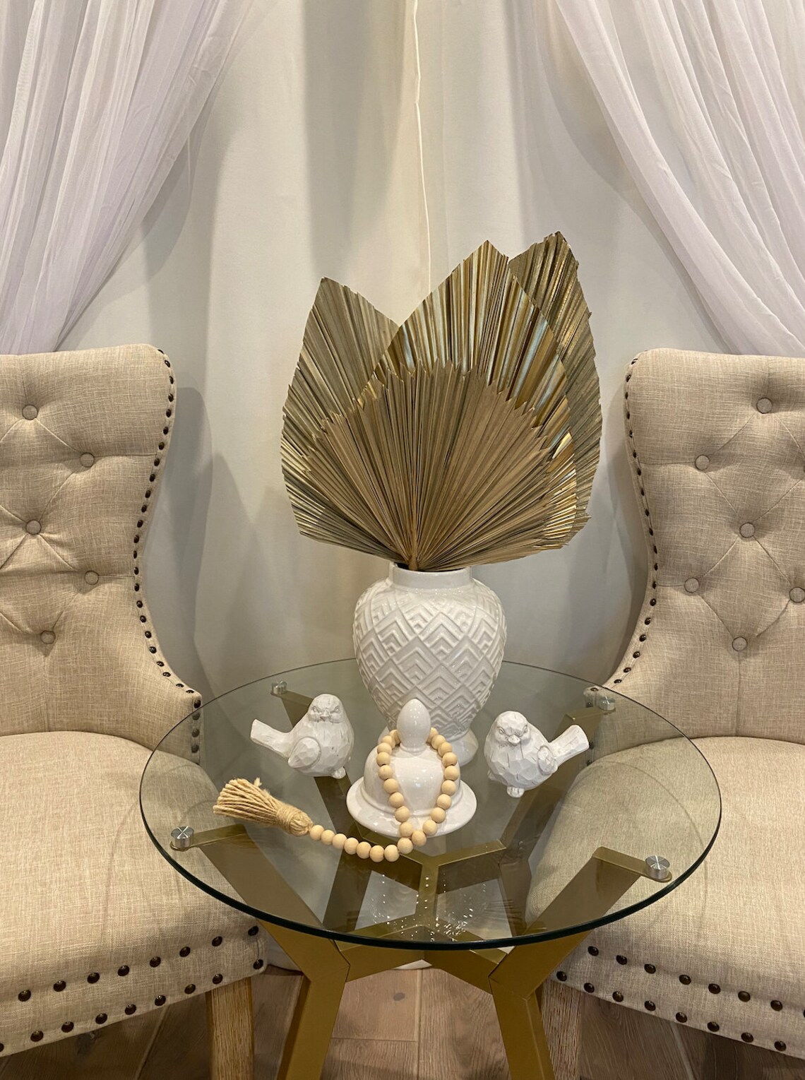Natural Dried Palm Leaves, Table Decoration, Palm Leaf Decor, Fan Palm ...