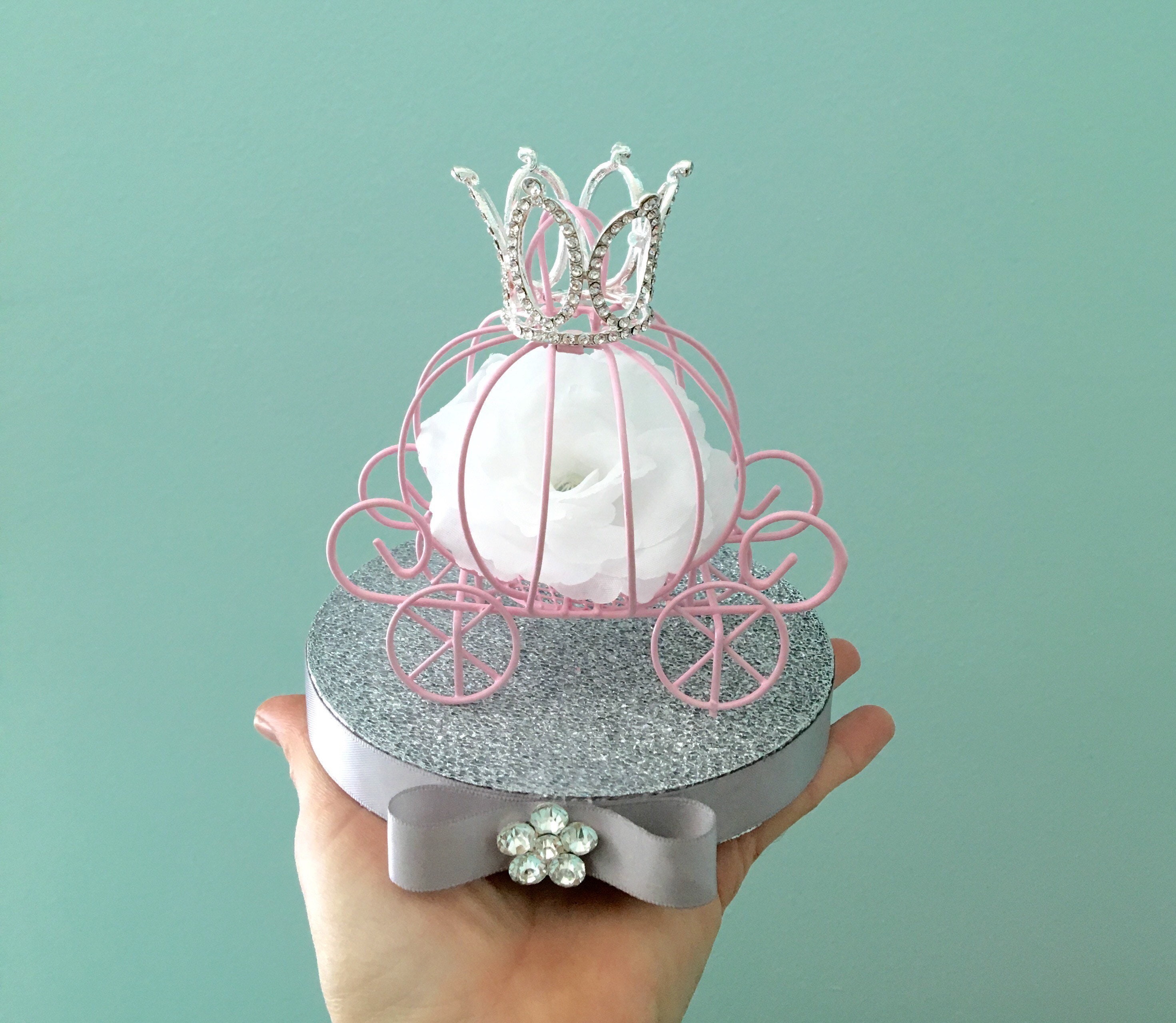 Carriage Cake Topper for Your Fairy Tale Wedding Cakes Christening or ...