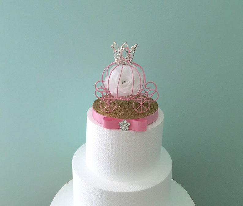 Carriage Cake Topper for Your Fairy Tale Wedding Cakes Christening or ...