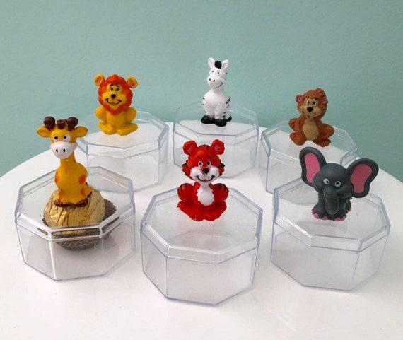 Safari Themed Favor Boxes Safari Animals Jungle Themed Favor | Etsy