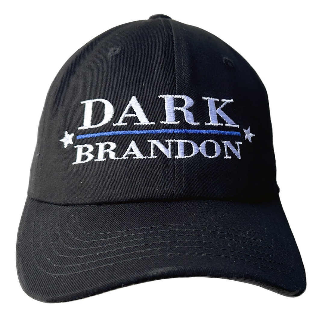 Dark Brandon - Ball Cap (various Colors With White Stitching) - Etsy