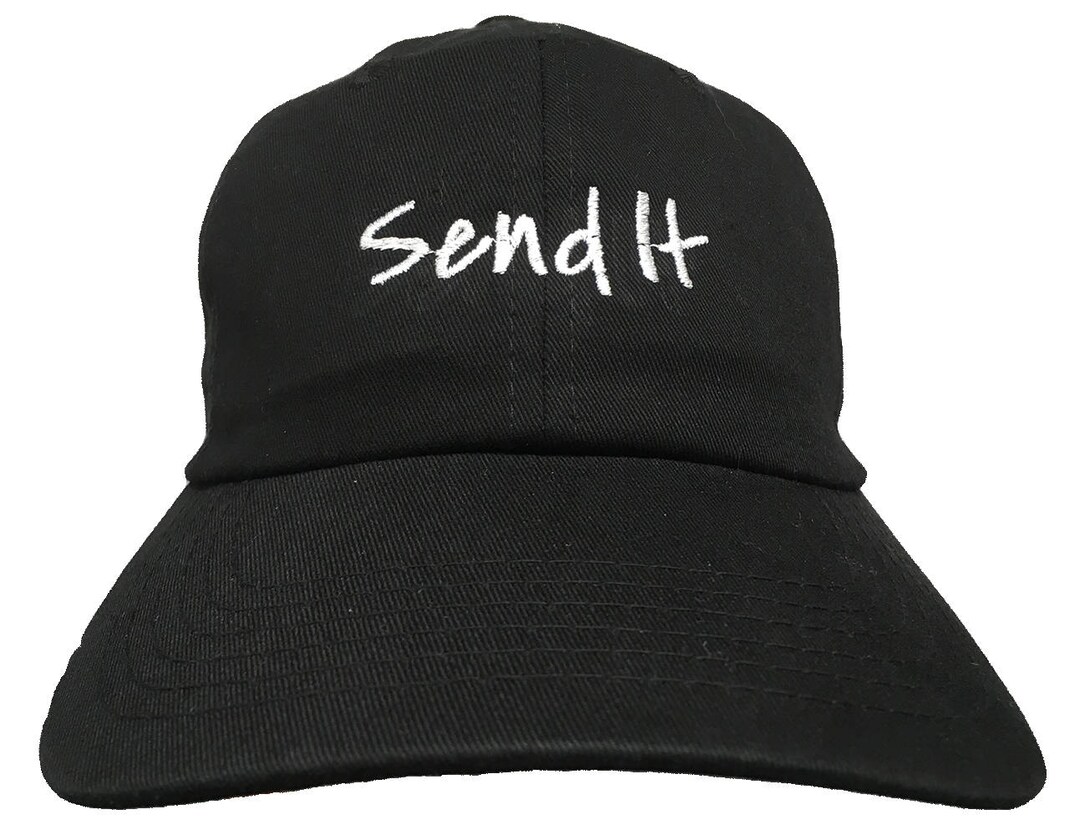 Send It (polo Style Ball Cap in Various Colors With White Stitching) - Etsy