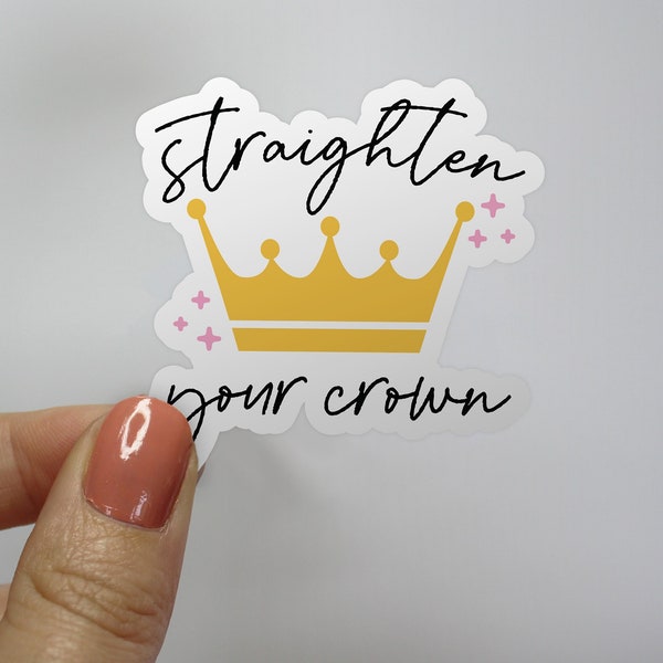 Crown Sticker - Etsy