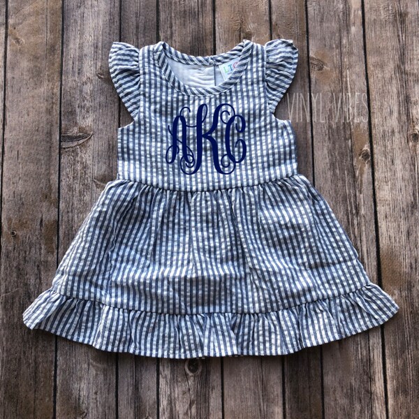 Girls Preppy Dress - Etsy
