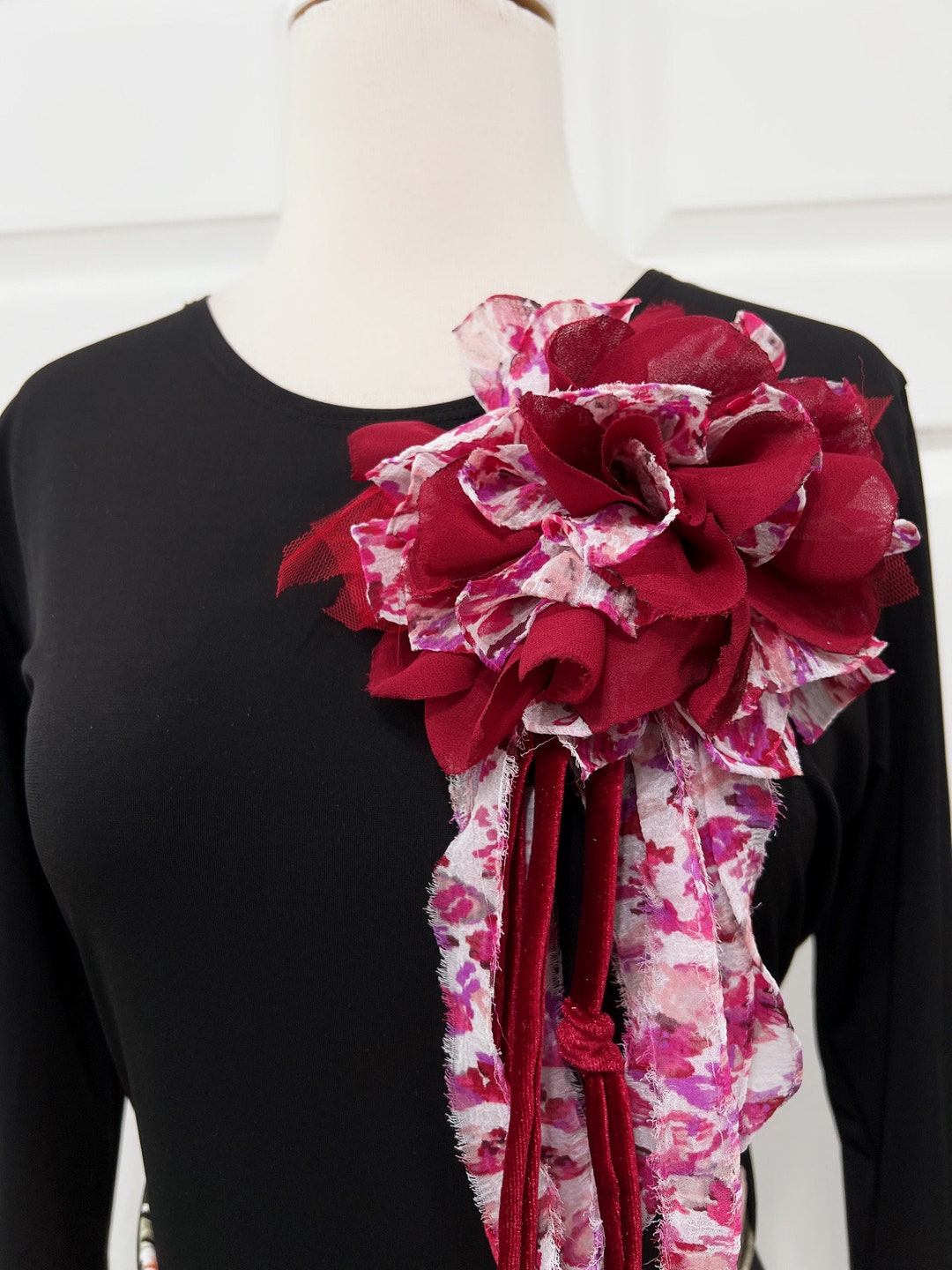 Flower Brooch - Etsy