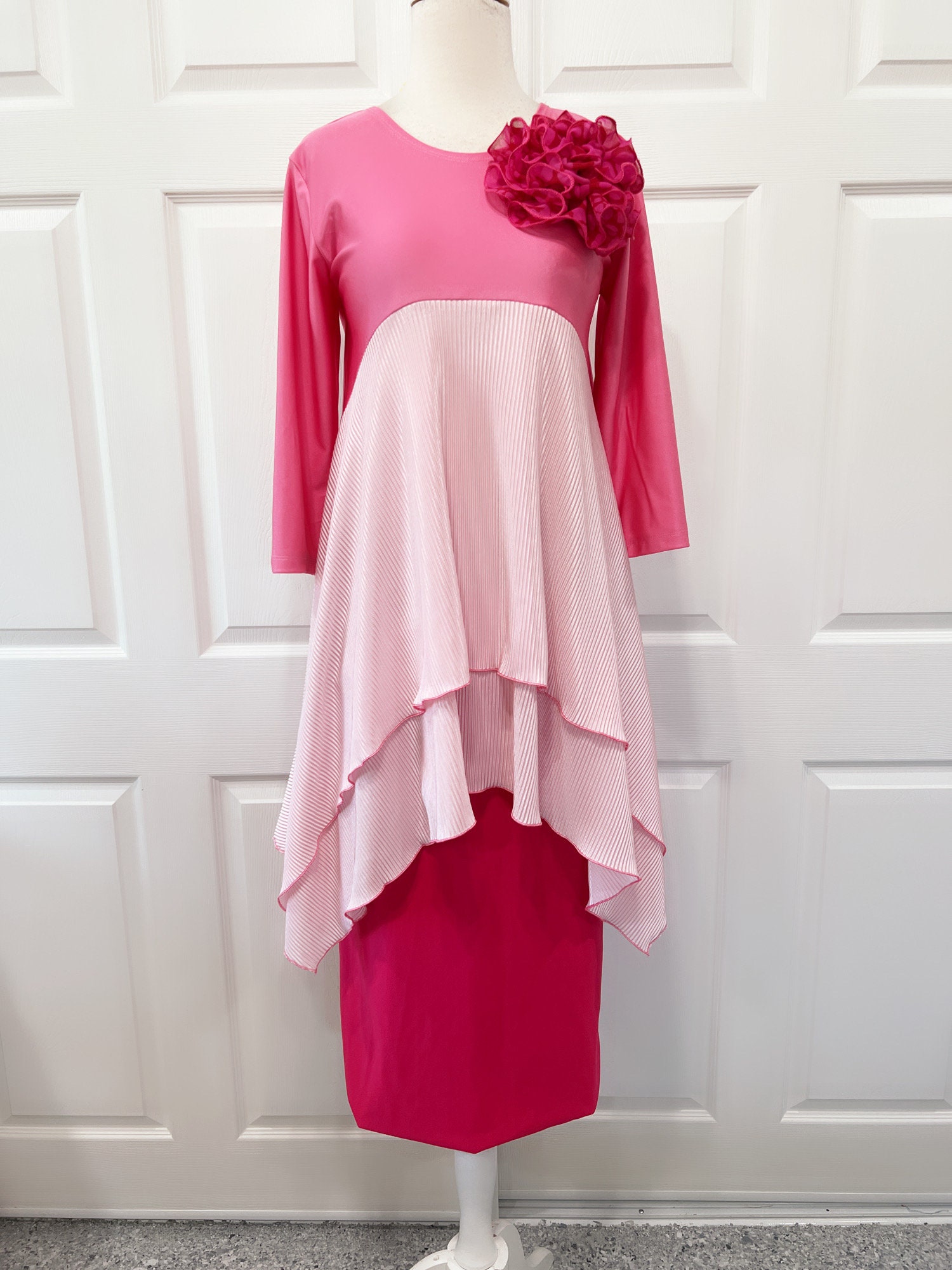Pretty in Pink Tunic Top - Etsy