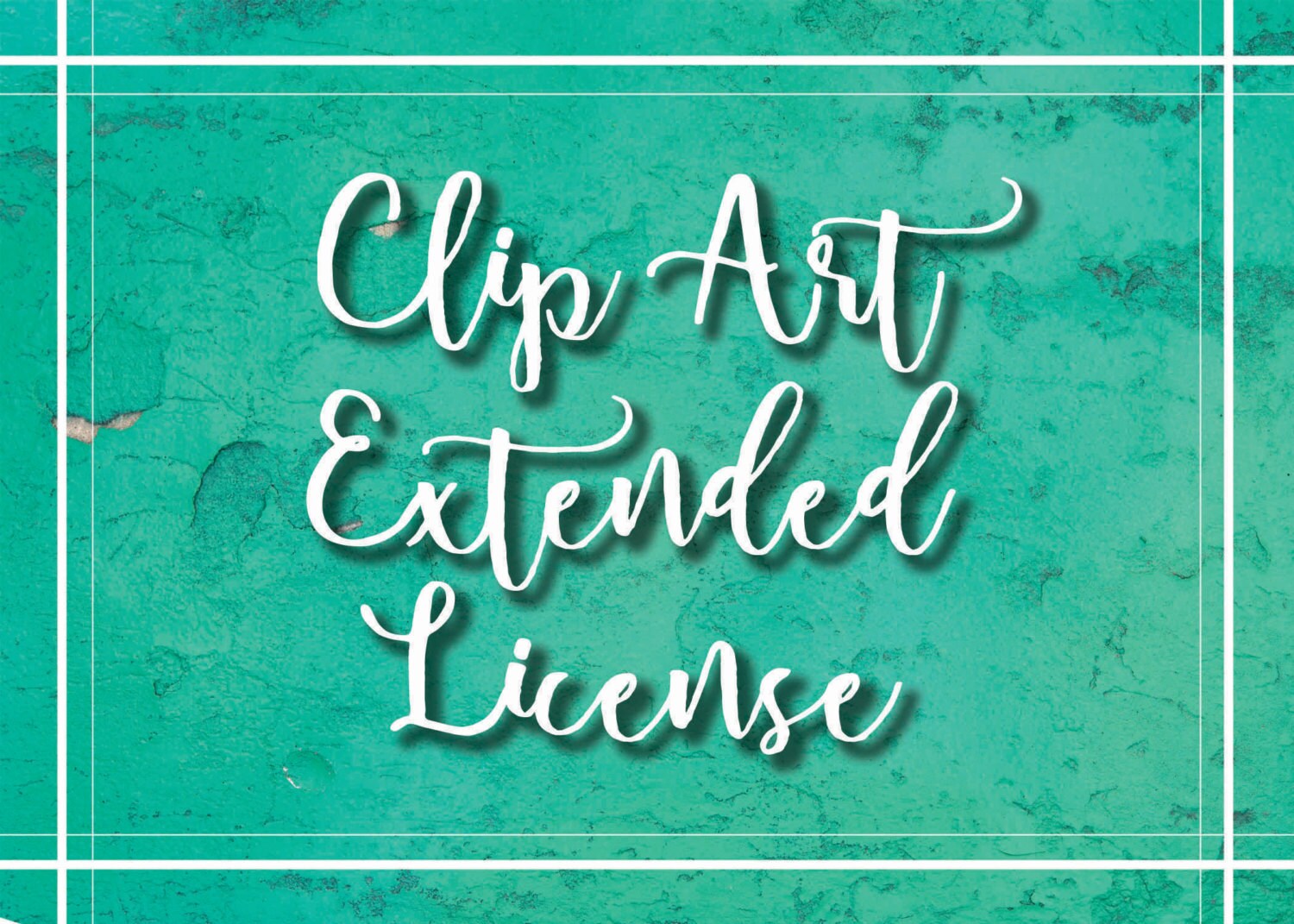 Extended Clip Art License - Etsy