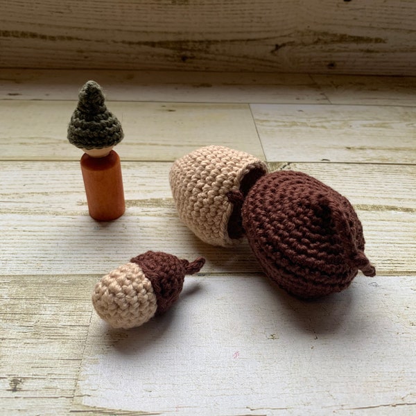 Acorn Peg Doll - Etsy