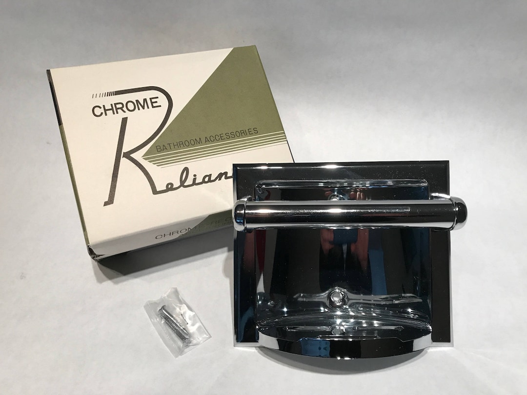 Vintage Reliance Recessed Soap and Grab Bar Bath Accessory - Etsy