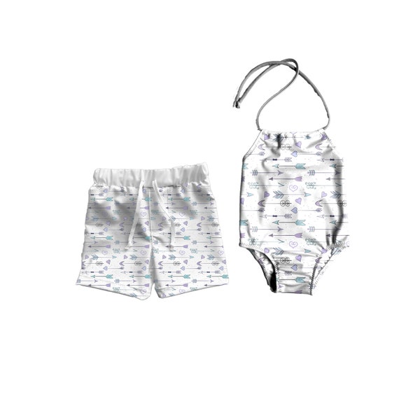 Matching Brother Sister Swimsuit - Etsy