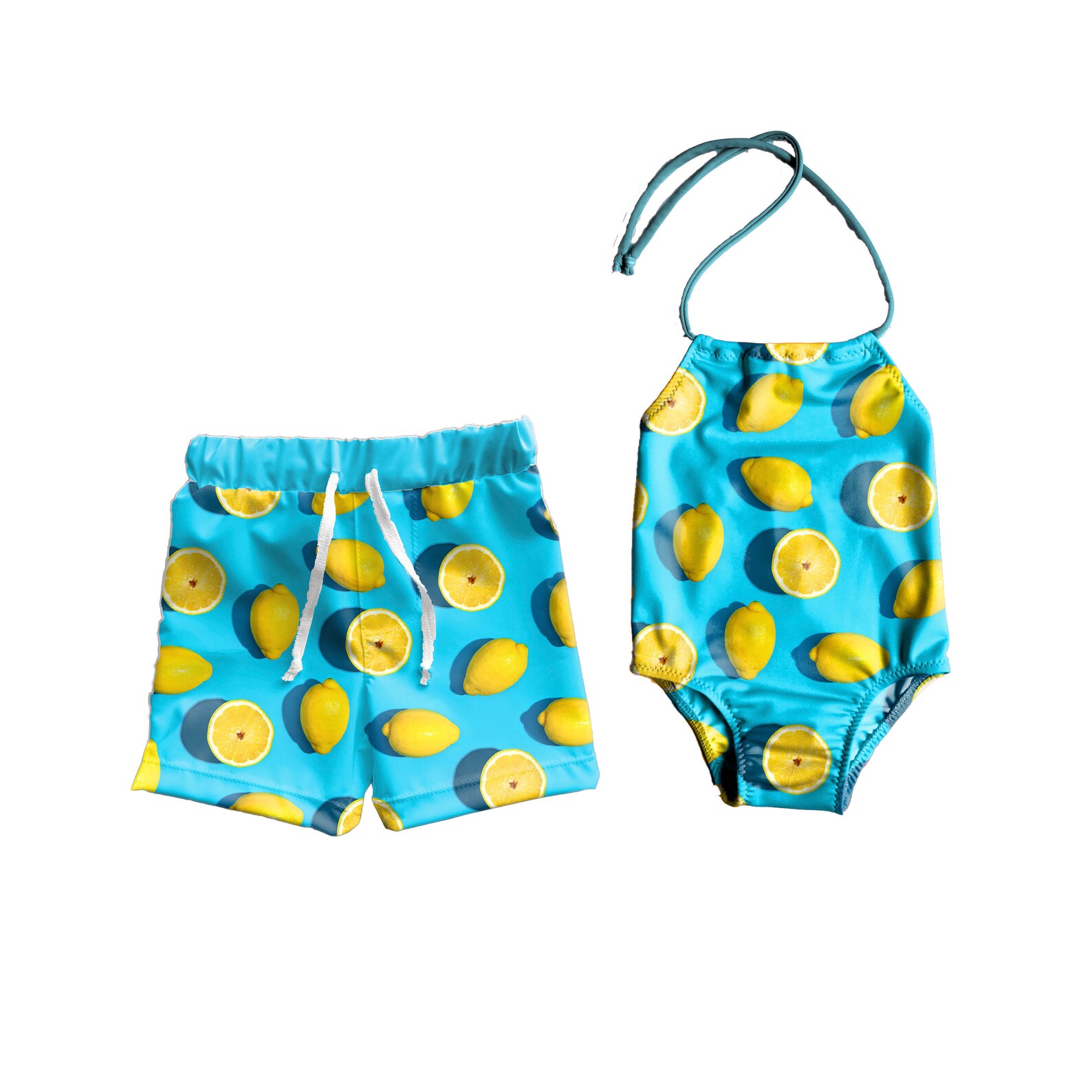Brother and Sister Matching Swimsuits Lemonade Party Matching | Etsy