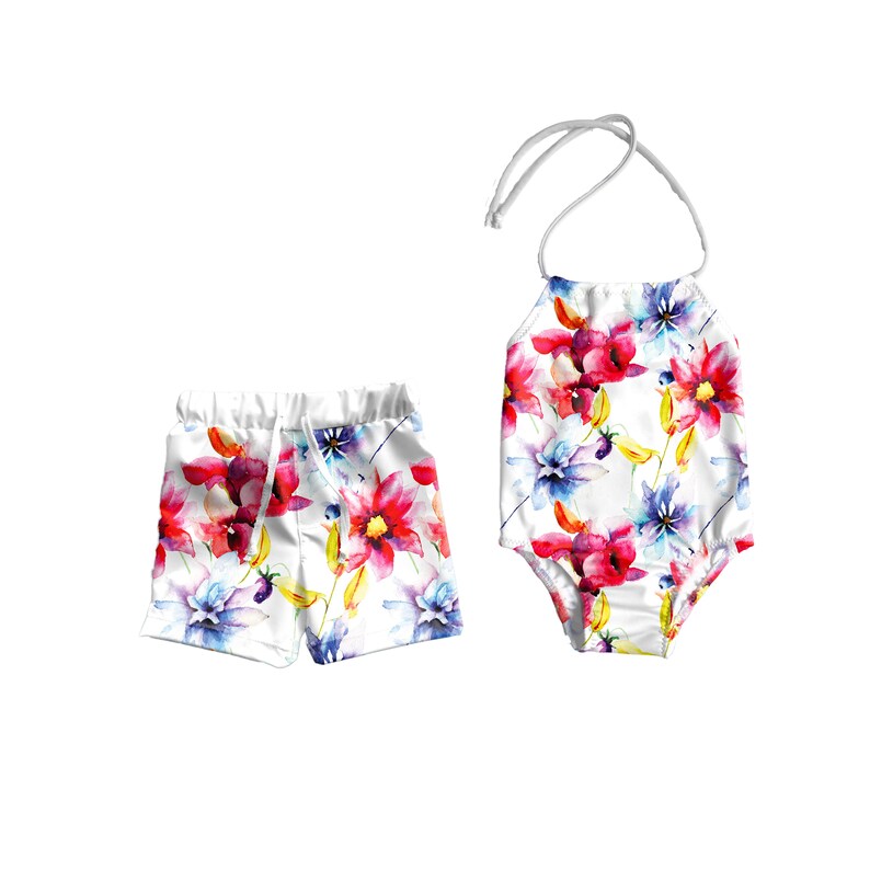 Brother and Sister Matching Swimsuits Pool Party Matching | Etsy